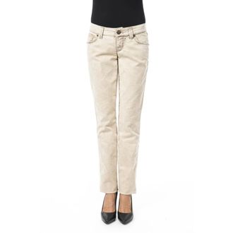 Byblos Femme, Jeans, Beige, Taille: W30 Jeans Slim Fit avec poches avant et arri&egrave;re