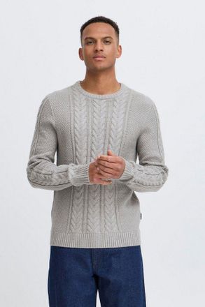 Blend Strickpullover BHBasim Klassischer Grobstrickpullover mit Zopfmuster