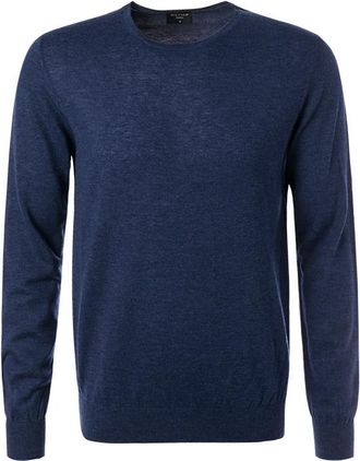 Olymp Herren Pullover blau unifarben