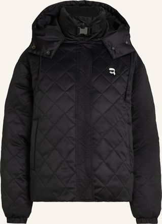 Karl Lagerfeld Mantel schwarz