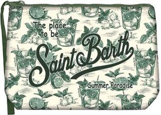 MC2 Saint Barth Femme, Sacs, Vert, Taille: ONE Size Aline Clutch Bag