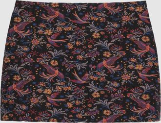 Vanessa Bruno Jupe Courte Tolmia Noir Multico