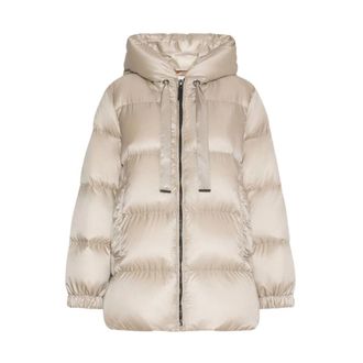 Max Mara Seia Daunenjacke - - Jackets - Damen - Beige - XS