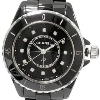 Chanel Pre-owned Tissu montres - Femme - Pre-owned - Noir - Taille: ONE Size
