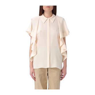 Liviana Conti Damen, Blusen & Hemden, Beige, XLGr&ouml;&szlig;e