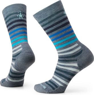 Smartwool Unisex Everyday Spruce Street Crew Socken, Pewter Blue, L