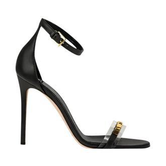 Elisabetta Franchi Sculpture Heel Sandalen - - Shoes - Damen - Schwarzk - 36 EU