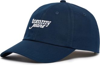 Tommy Hilfiger Cap Tommy Hilfiger Scri AW0AW18358 Dunkelblau