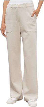 Max Mara Femme, Pantalons, Beige, Taille: 40 FR Ronnie Wide Pantalons