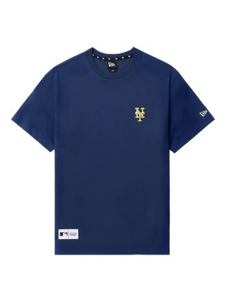 New Era t-shirt à logo brodé - Bleu