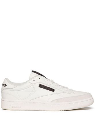 Reebok baskets Club C LTHR - Blanc