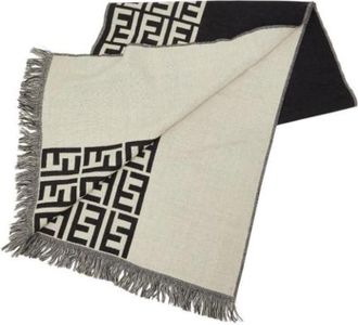 Fendi Pre-owned Stole - Femme - Pre-owned - Beige - Taille: ONE Size