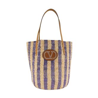 Valentino Garavani Femme, Sacs, Multicolore, Taille: ONE Size Panier en raphia ray&eacute;