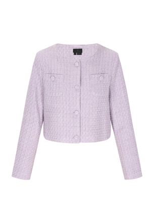 Dreimaster Dreimaster Blazer Frauen heller Lavendel-Glitzer