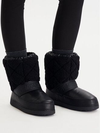 Love Moschino Schneeschuhe JA24422G0NISJ00Bcz Schwarz