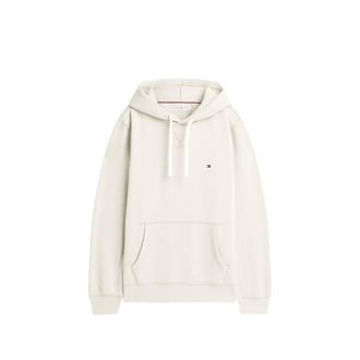 Tommy Hilfiger Sweat droit &agrave; capuche zipp&eacute; en coton m&eacute;lang&eacute;