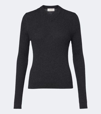 Lisa Yang Pull Marguerite en coton et cachemire
