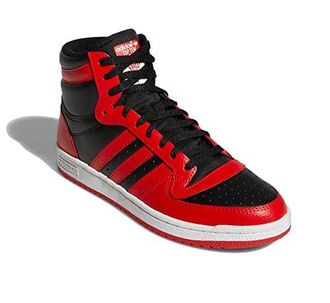 adidas Originals Mens Top Ten Red Bulls Sneaker, Black/Red/White 11