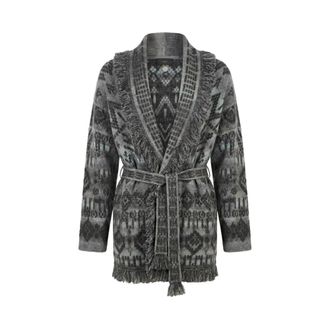 Alanui Strickjacke - - Knitwear - Damen - Grau - M