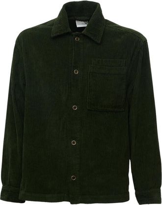 Dr&ocirc;le de Monsieur Cord-Overshirt - - Shirts - Herren - Gr&uuml;n - S
