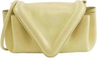 Bottega Veneta Pre-owned Sac d&eacute;paule en agneau - Femme - Pre-owned - Beige - Taille: ONE Size