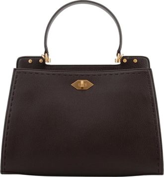 Pourchet Femme, Sacs, Brun, Taille: ONE Size Trianon Handbag
