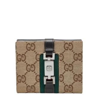 Gucci Pre-owned Vintage Bi-fold Brieftasche - - Pre-owned - Damen - Beige - ONE SIZE