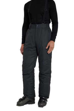Mountain Warehouse Dusk II Mens Ski Pants - Warm gef&uuml;tterte Fleece-Hose, Thermisch getestet bei -20 &deg;C & Snowpoof - Winter Skifahren, Wintersport, Wandern Grau 3X-Large