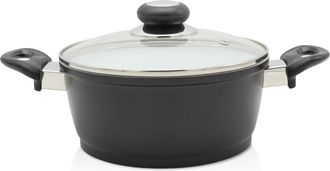 Kr&uuml;ger Karl Kr&uuml;ger 22020 O Topf, aluguss, schwarz, 20 cm