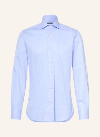 Barba Barba Napoli Hemd Slim Fit blau