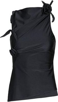 Coperni Top sans manches &agrave; fleurs