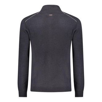 Napapijri Wool Half-Zip Sweater - Black