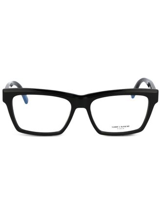 Saint Laurent Eyewear lunettes de vue &agrave; monture dinspiration wayfarer - Noir