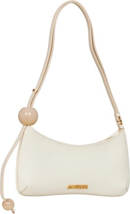 Jacquemus The Bisou Perle Shoulder Bag - Ivory