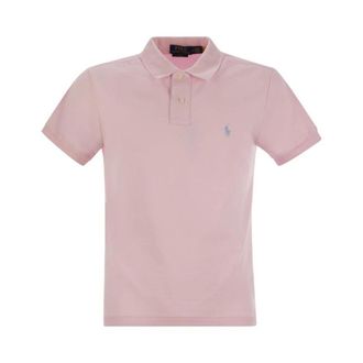 Polo Ralph Lauren Klassisches Piqu&eacute;-Polohemd - - Tops - Herren - Rosa - M