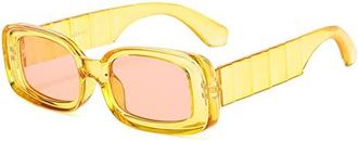 Generic Lunettes De Soleil For Femmes, Idéales For La Plage, Les Vacances En Plein Air Et Déplacements Quotidiens(Yellow)