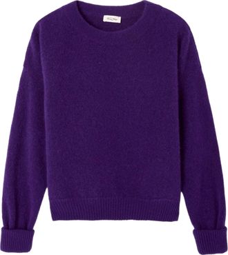 American Vintage Pull Col Bateau Vitow Alpaga et Laine American Vintage