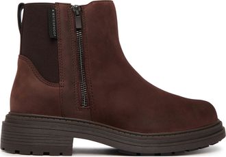 Clarks Stiefeletten Clarks Orinoco 3 zip Wp 26327123 Dunkelbraun