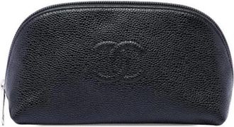 Chanel Pre-owned Cuir sacs-chanel - Femme - Pre-owned - Noir - Taille: ONE Size