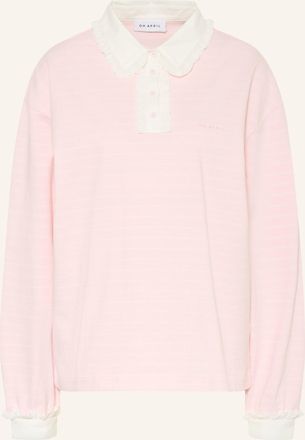 Oh April Oh April Jersey-Poloshirt Jolina rosa