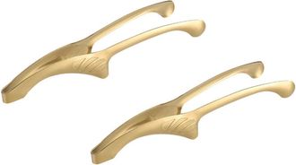 Amosfun 2st&uuml;cke Grillzange Aus Edelstahl Lebensmittelzange Mit Ergonomischem Design Hitzebest&auml;ndig Und Rostfrei Leicht Zu Handhaben F&uuml;r Bbq Partys Und T&auml;glich