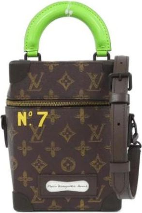 Louis Vuitton unisex, Pre-owned, Brun, Taille: ONE Size Mini sac en toile Pre-owned