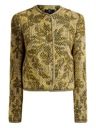 Etro veste en jacquard - Vert