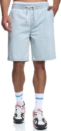 Indicode Herren INYosemite Denim Shorts aus Baumwolle | Bermuda Sommershorts f&uuml;r M&auml;nner Bleach, XL