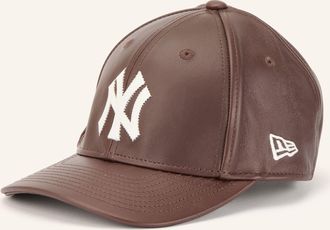 New Era New Era Cap Img Leather 9forty braun
