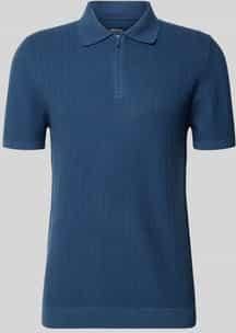 Mc Neal Poloshirt mit kurzem Rei&szlig;verschluss und Polokragen
