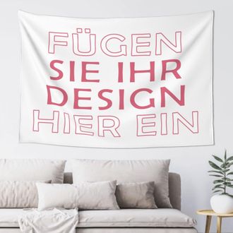 Generic Wandteppich personalisiert selbst gestalten wandtuch Mit Eigenem Foto TEXT personalisierte tapestry Hintergrund für wohnzimmer schlafzimmer deko wand 