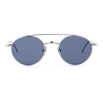 Thom Browne Homme, Accessoires, Gris, Taille: ONE Size Round - N11 Matte Titanium