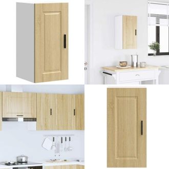 vidaXL Vidaxl - Armoire murale de cuisine Porto chêne sonoma bois dingénierie