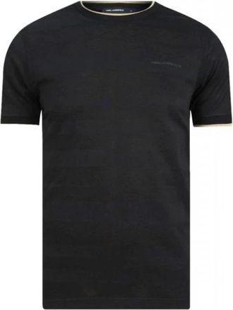 Karl Lagerfeld Karl Lagerfeld - Oberteile > T-Shirts - - Tops - Herren - Schwarzk - XL